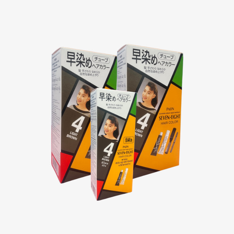 PAON - Permanent Hair Color Kit – 2 Tubes + 1 Refills – OCC LIFE